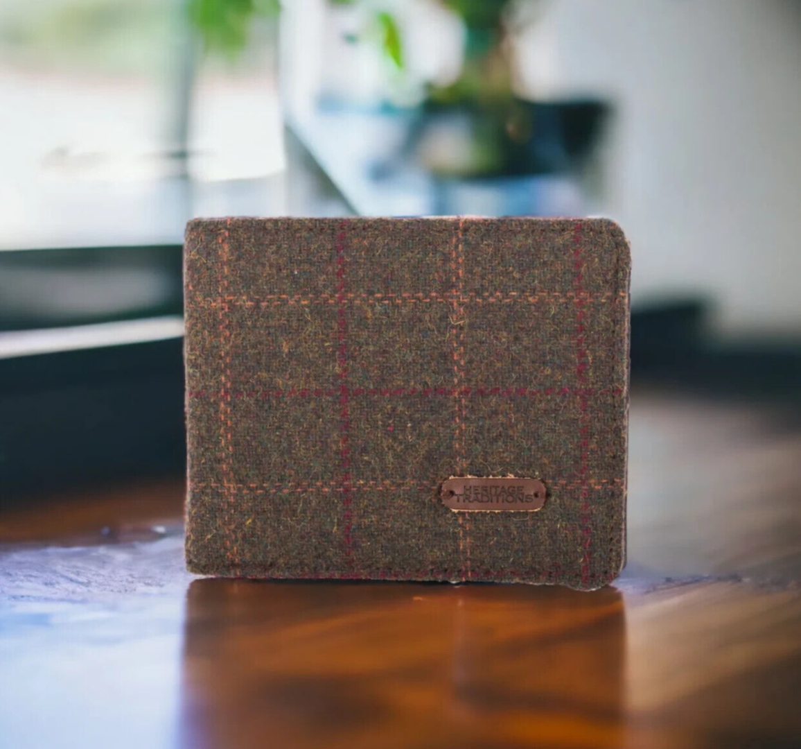 Heritage Traditions Tweed Wallet Bifold - The Katz Pyjamas
